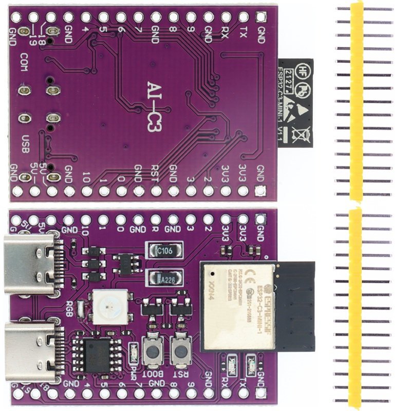 ESP32 ESP32-C3 AI-C3 ESP32-C3-DevKitM-1 ESP32-C3-MINI-1 AI-S3 ESP32-S3 N16R8 ESP32-S3-DevKit C ...