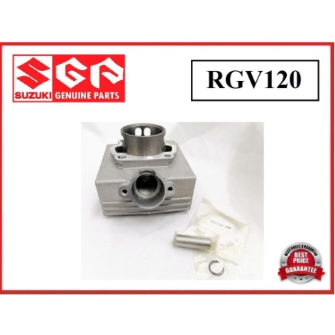 SUZUKI RGV120 CYLINDER BLOCK ASSY KIT SET COMP COMPLETE BLOK STD ...
