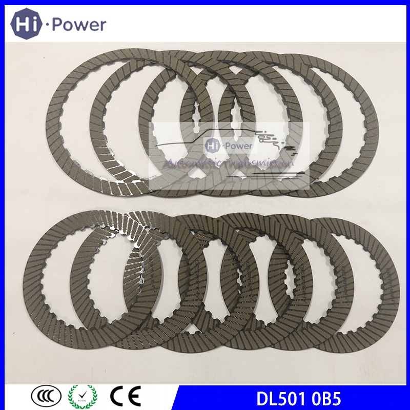 Orginal DL501 0B5 7 Speed New Transmission Clutch Friction kit for AUDI ...