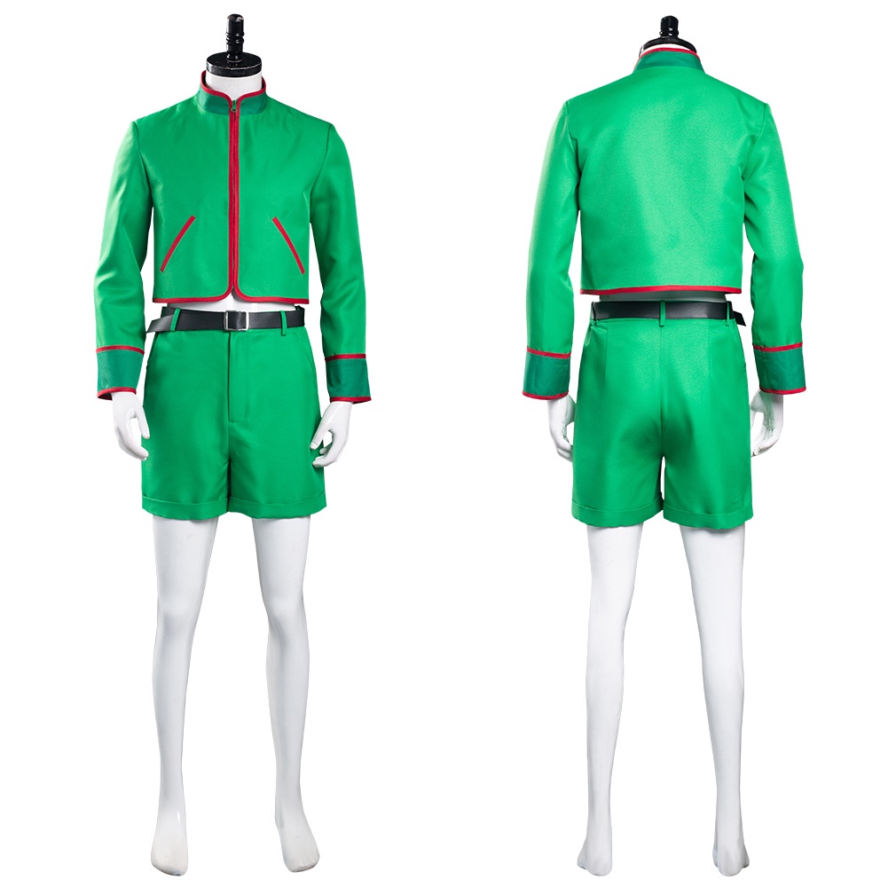 Men Anime Hunter Outfit Gon Freecss Cosplay Costume Adult Halloween ...