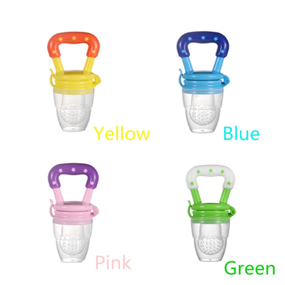 Baby Feeder Food Bite Silicon Fruit Pacifier Puting Buah Baby Bite BPA ...