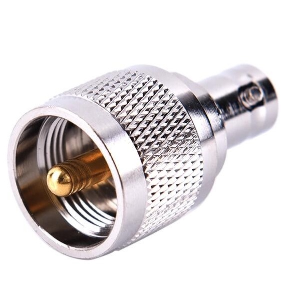 UHF to BNC Connectors Pl259 to BNC Coax Adapters BNC to UHF RF Coaxial Connectors | Shopee Malaysia