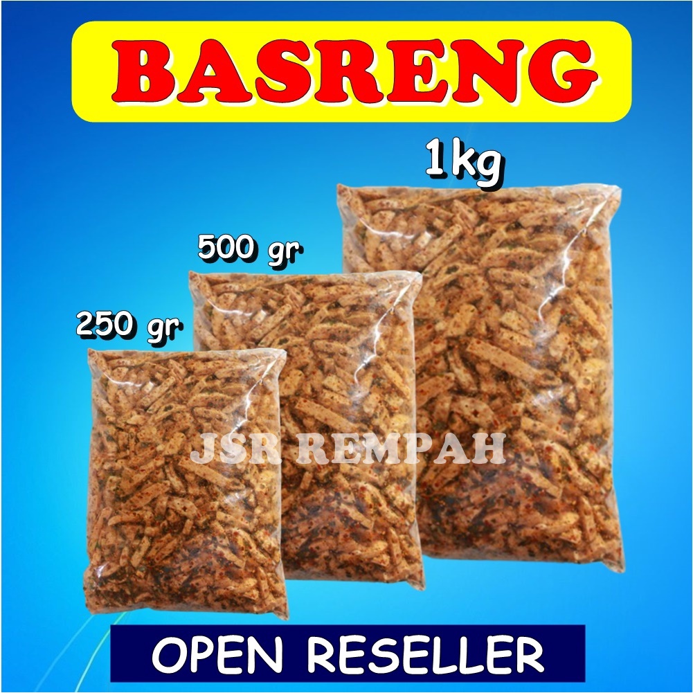 Spicy Basreng with Lime Leaves, 1 Kg Package | Shopee Malaysia