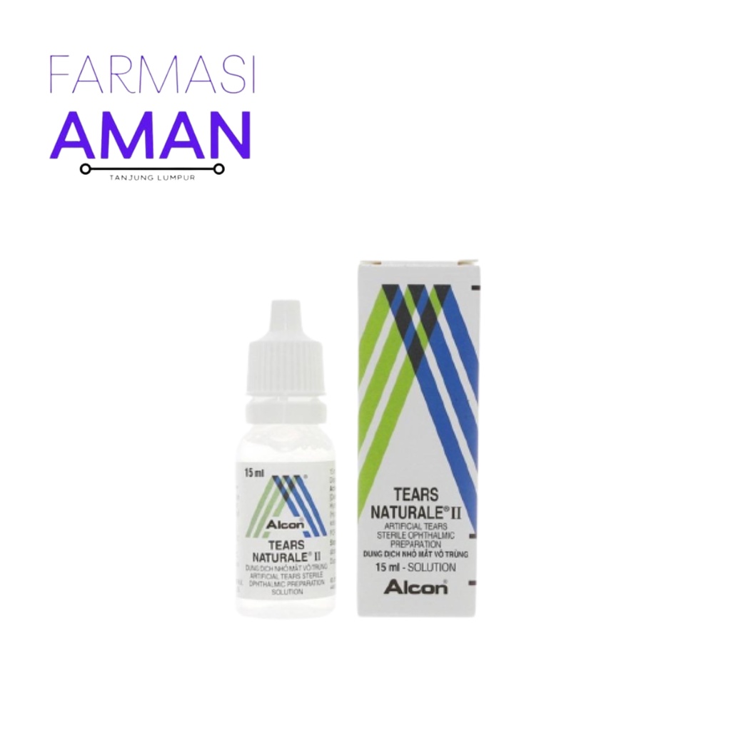 Alcon Tears Naturale II Artificial Tears 15ml | Shopee Malaysia