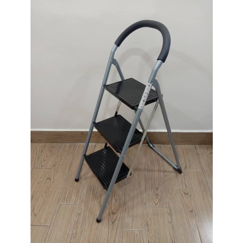 Steel 3 Step Stool Handrail Folding Ladder (Mode: WK2201-3F) - 鋼製 3 ...