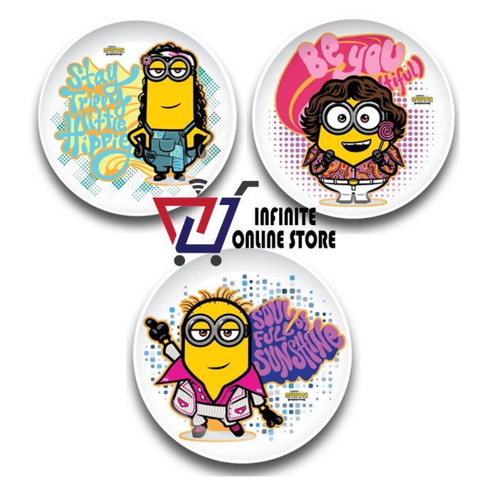 [Set in 3] Nivea Minions Plate Limited Edition | Shopee Malaysia
