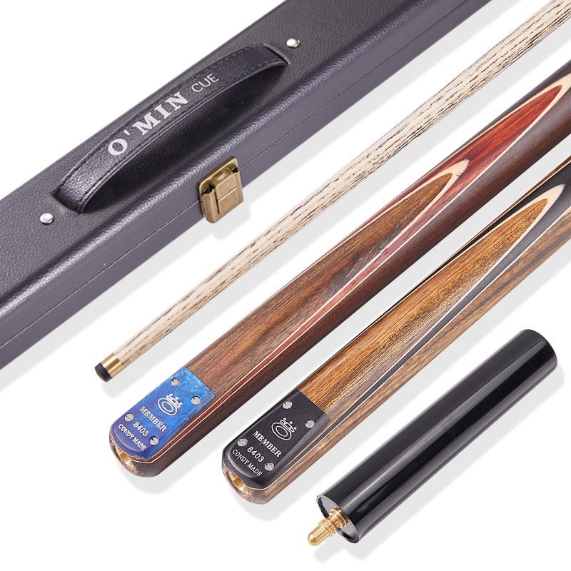 Malaysia Omin Mystery Blue/Black Square Double-Section Billiard Cue ...