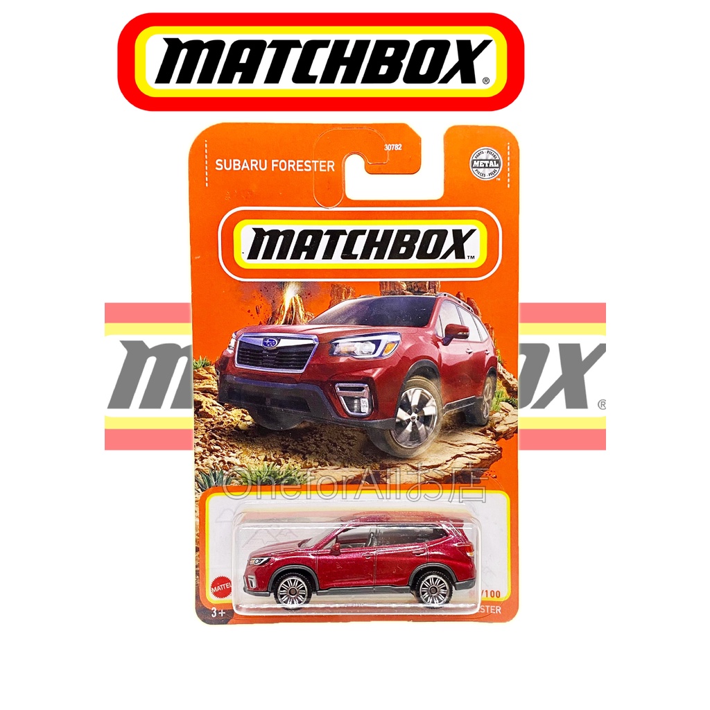 MBX Matchbox 2019 SUBARU FORESTER Metallic Burgundy Red SUV Racing ...
