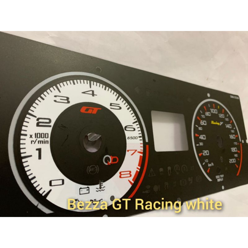 Perodua Bezza 2020(v2) GT Racing custom meter - papan meter | Shopee ...