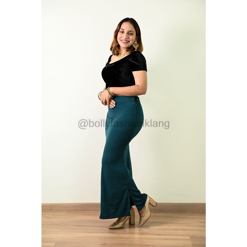 Saree Shapewear Silhouette Petticoat Inner Skirt for Women | Shopee ...
