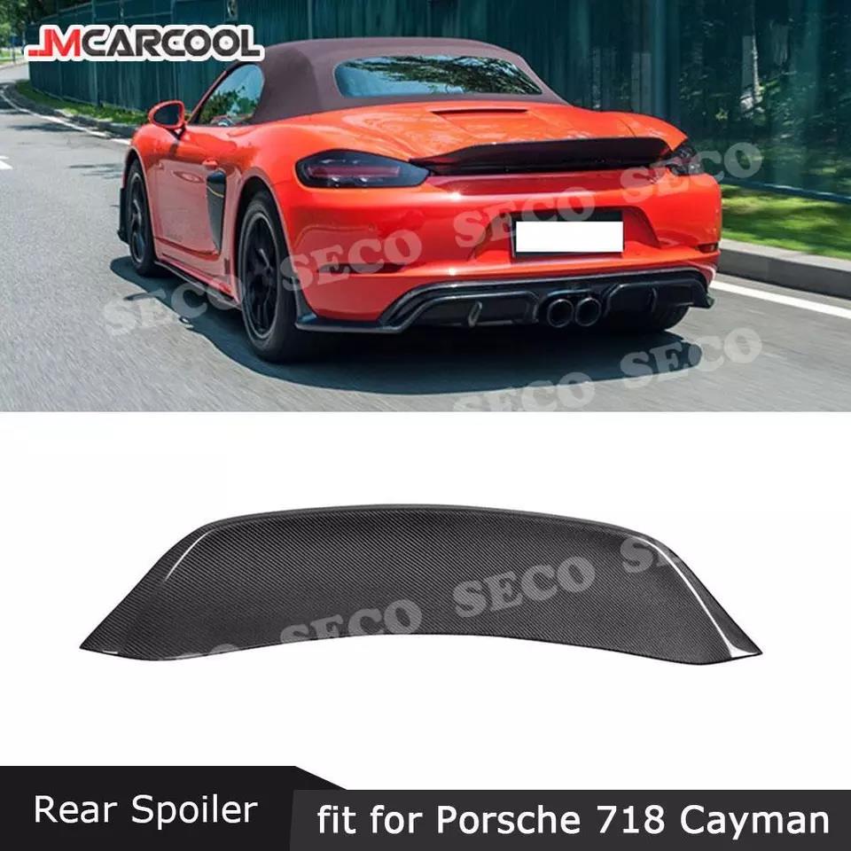 For Porsche 718 Cayman Boxster S 2016-2019 Carbon Fiber Racing Rear ...