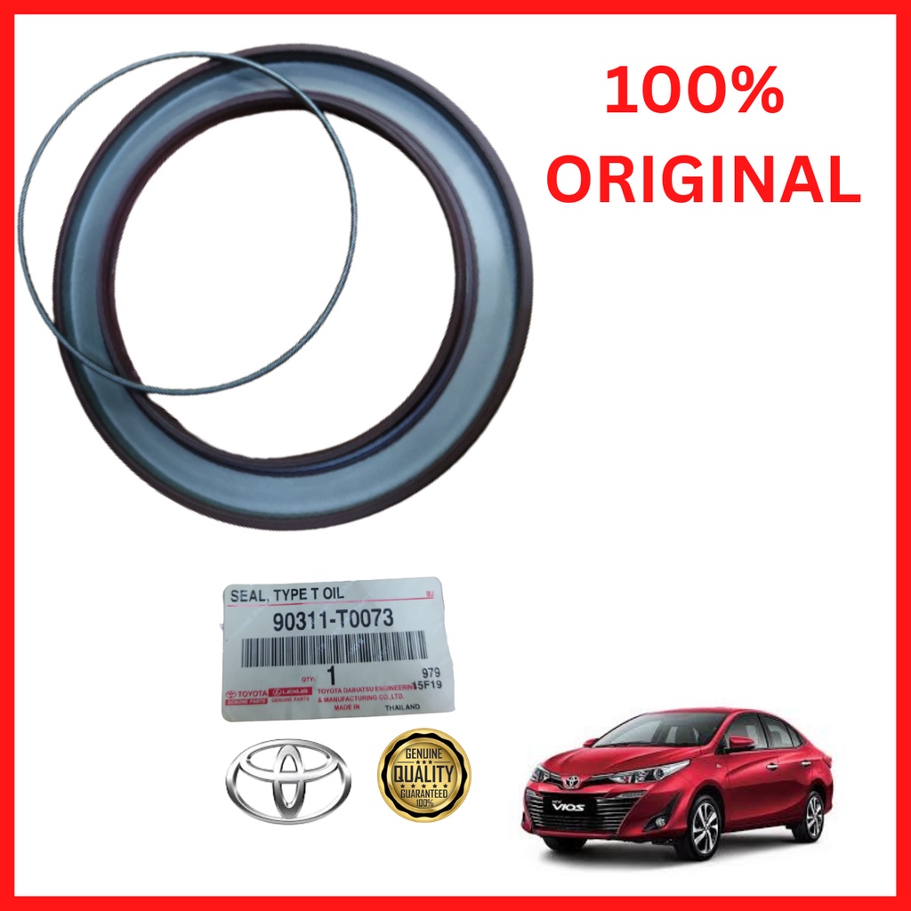 Toyota Vios NSP151 -Genuine Flywheel Oil Seal - 90311-T0073 | Shopee ...