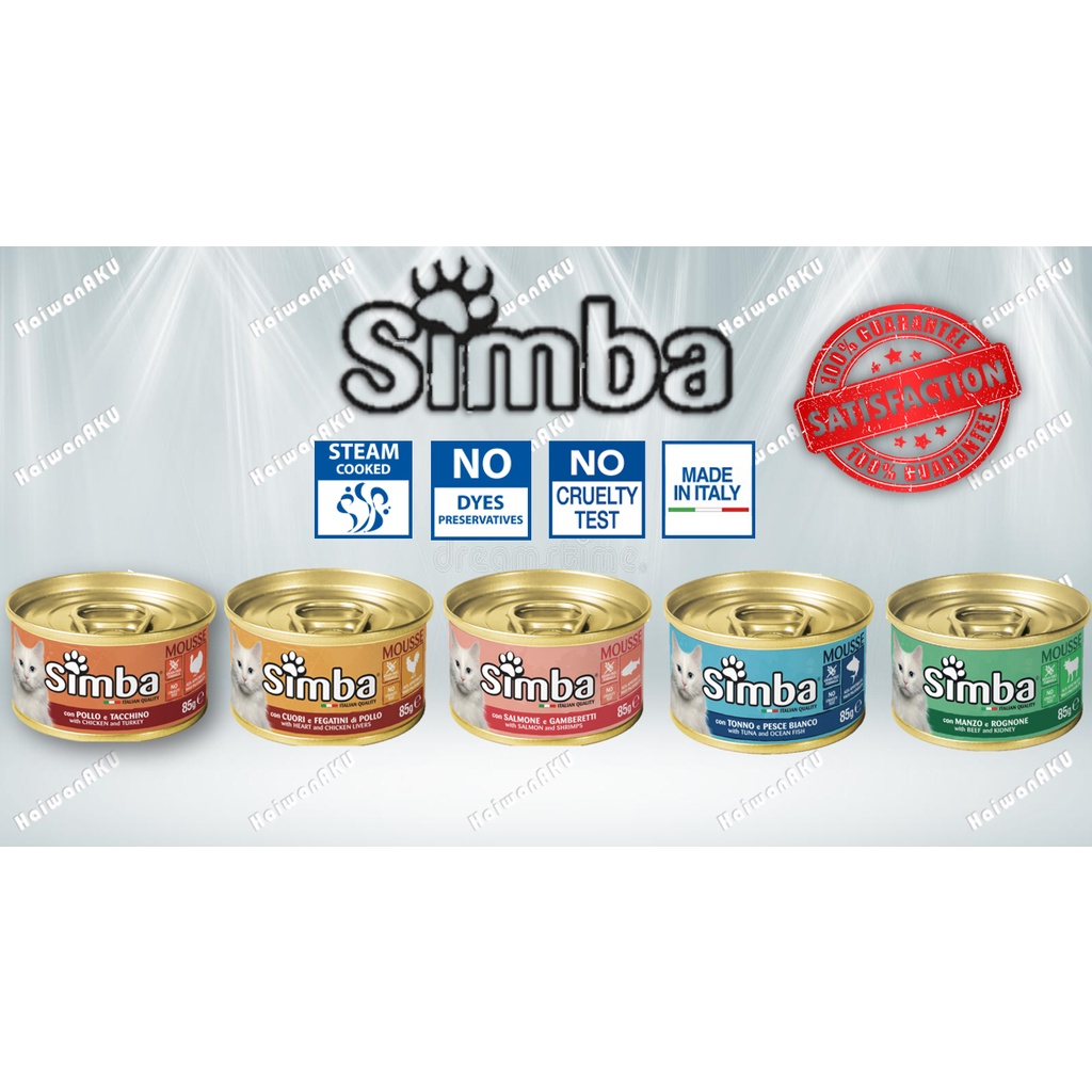 Monge Simba Cat Canned Wet Food 85g | Shopee Malaysia