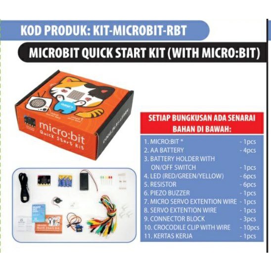 MICROBIT QUICK START KIT RBT - SSPE | Shopee Malaysia