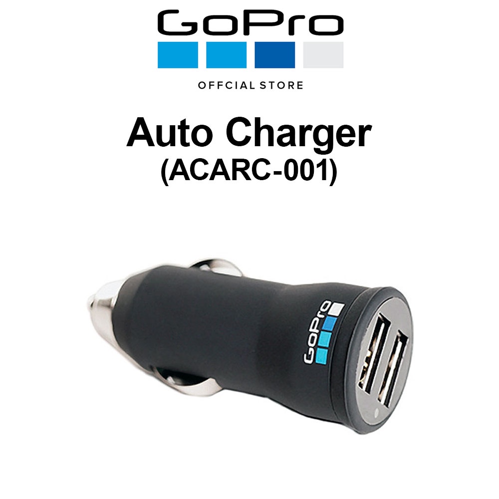 GoPro Auto Charger with Dual USB Ports ACARC-001 (Clearance) | Shopee ...