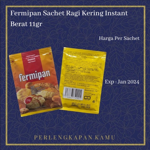 Fermipan Instant Dry Yeast Sachet Weighing 11gr | Shopee Malaysia