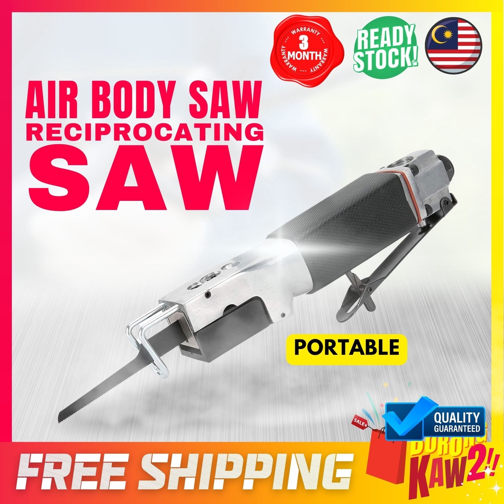 Reciprocating Saw Portable Cordless Alloy Pneumatic Saw Blade Air Saw ...