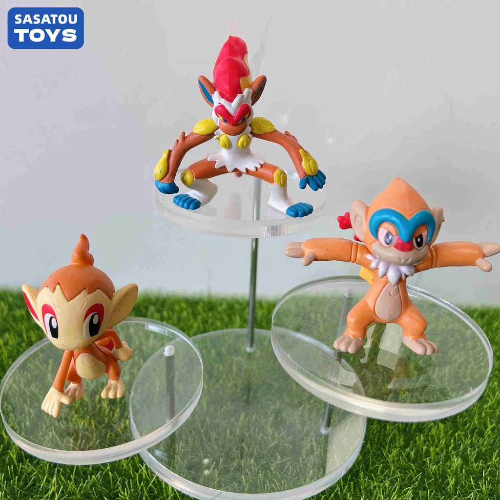 Pokemon figures Infernape figures Monferno Chimchar Piplup Empoleon ...