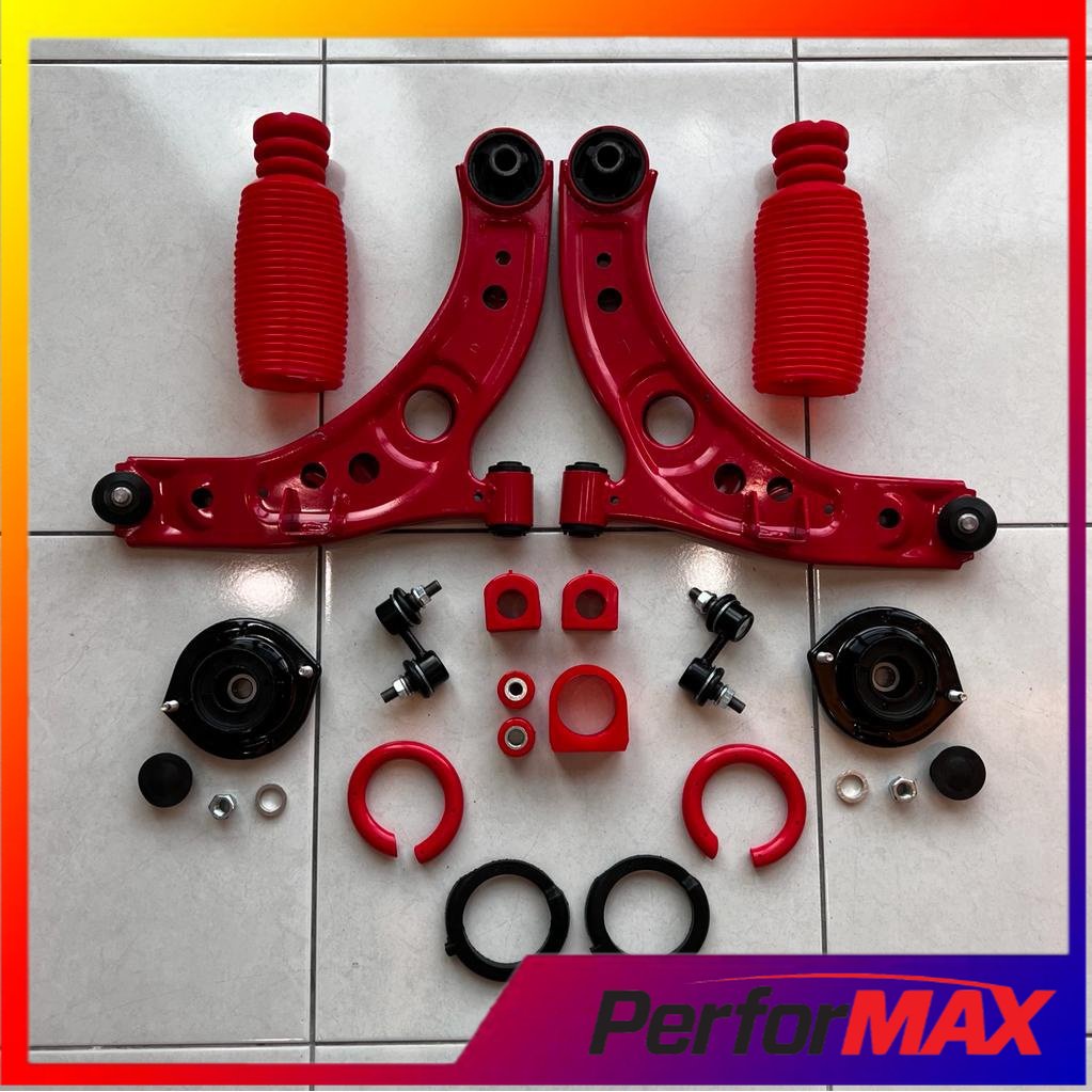 23 ITEM COMPLETE SET LOWER ARM/STABILIZER LINK/STEERING RACK BUSH ...