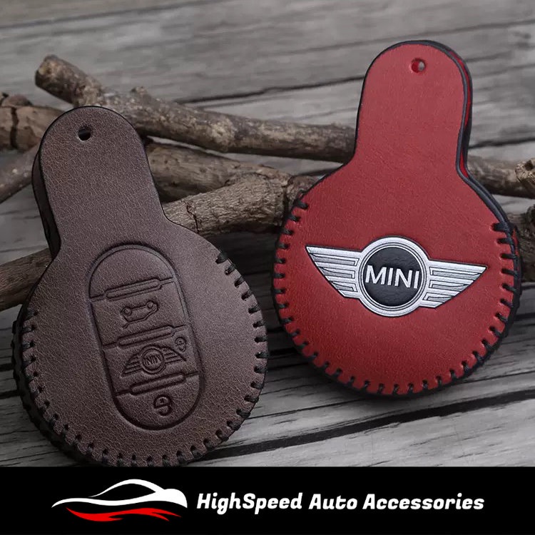 Mini Cooper R55 / R56 / R60 / F54 / F55 / F56 / F57 / F60 Leather Key ...