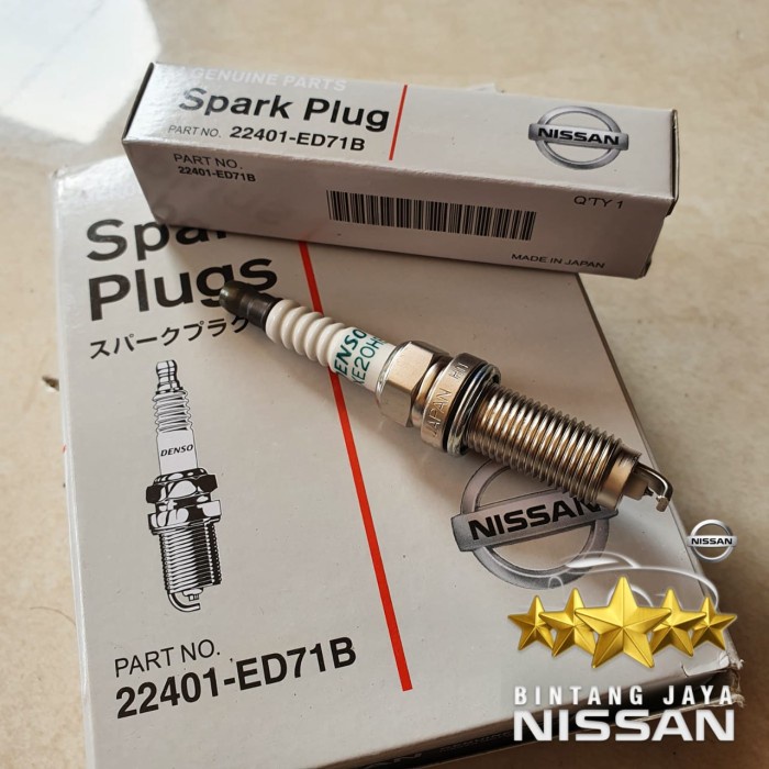 Nissan Denso Livina Juke Evalia March Xtrail ORIGINAL Double Iridium ...