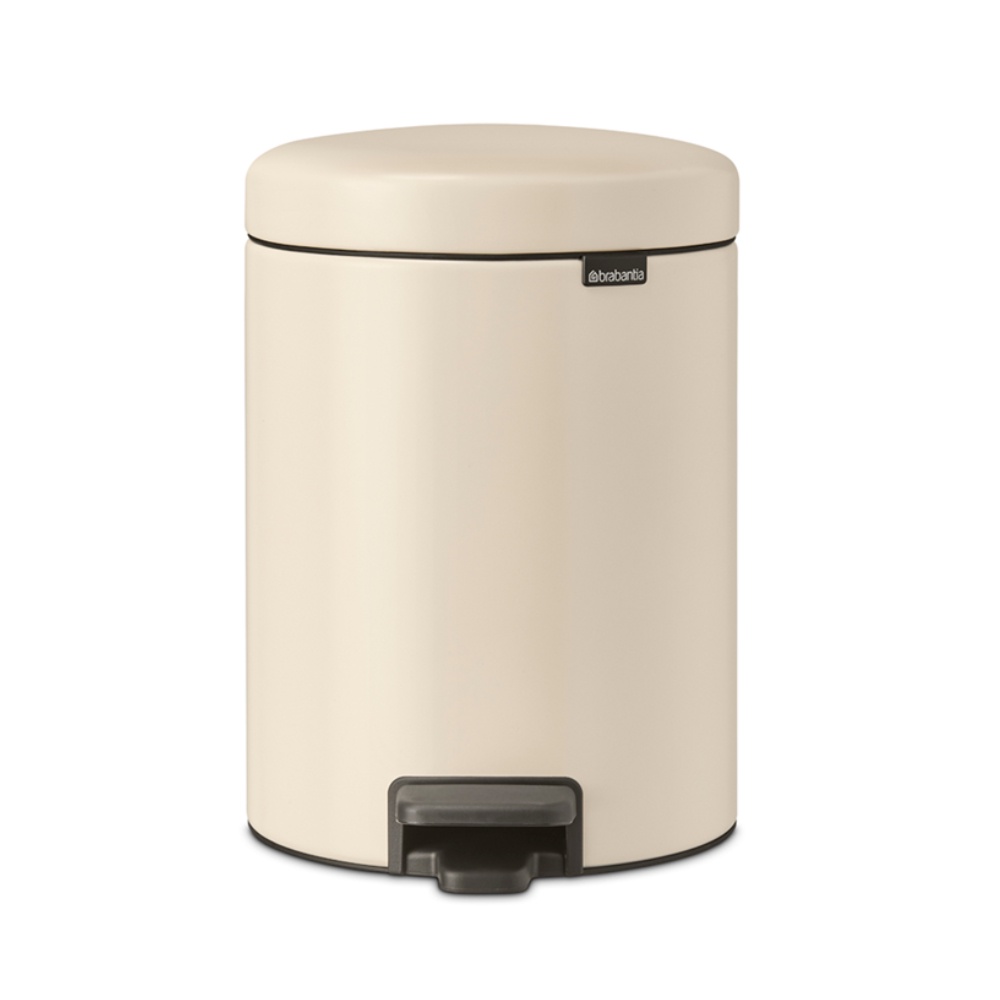Brabantia Stainless Steel Foot Pedal Dustbin 5 Litre Bin New Icon 5L ...