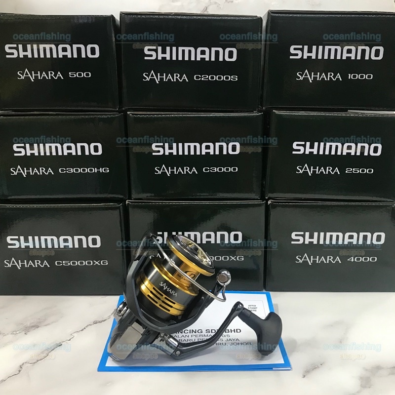 2022 SHIMANO SAHARA FJ SPINNING REEL | Shopee Malaysia
