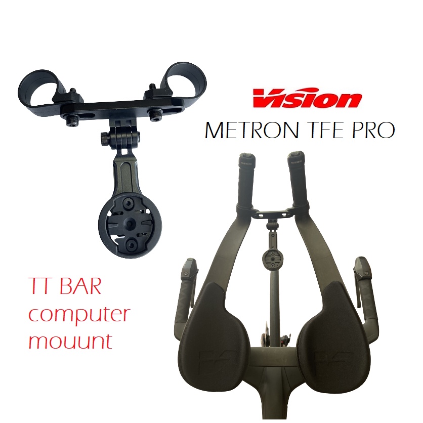 Computer Mount for TT bike VISION METRON TFE PRO EXTENSIONS TT Bar ...