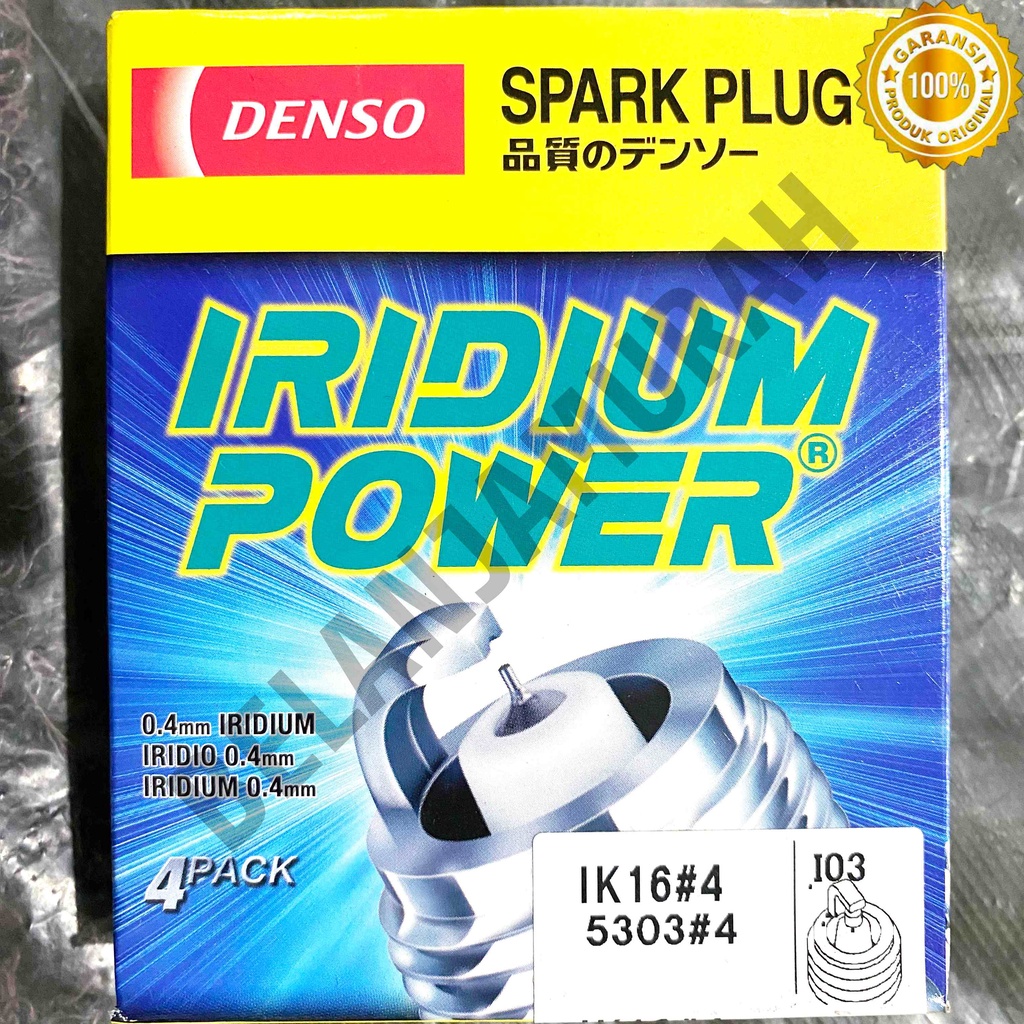 Iridium IK16 DENSO Mazda Spark Plug 2/ City/ Soluna/ Vios/ Yaris/ Altis ...