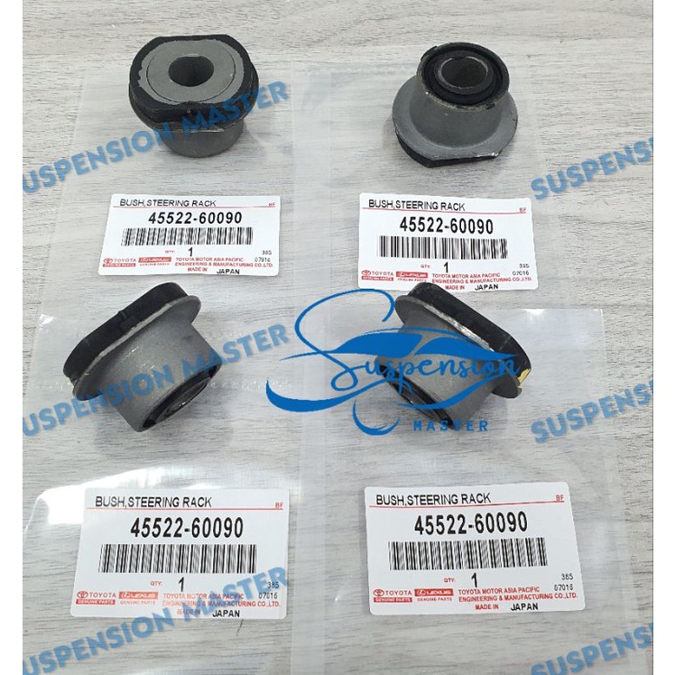 4 IN 1 SET - STEERING RACK BUSH 45522-60090 - TOYOTA LAND CRUISER ...