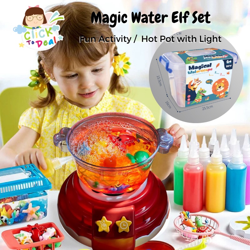 Magic Water elves spirit 水精灵 Funny Magical Waterscape Toys For Kids Hot ...