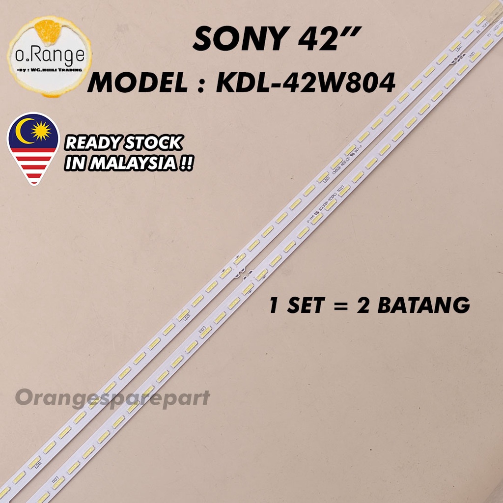 KDL-42W804A SONY 42" LED TV BACKLIGHT(LAMPU TV) SONY 42 INCH LED TV ...