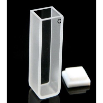 4pcs 10mm Cuvette Cell Micro Optical Quartz Spectrophotometer Cuvettes ...