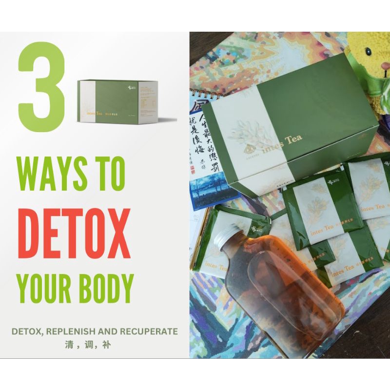 [INTES TEA DETOX ][减脂No1️⃣]清，调，扑 顺生源养生茶排毒[30/pack] | Shopee Malaysia