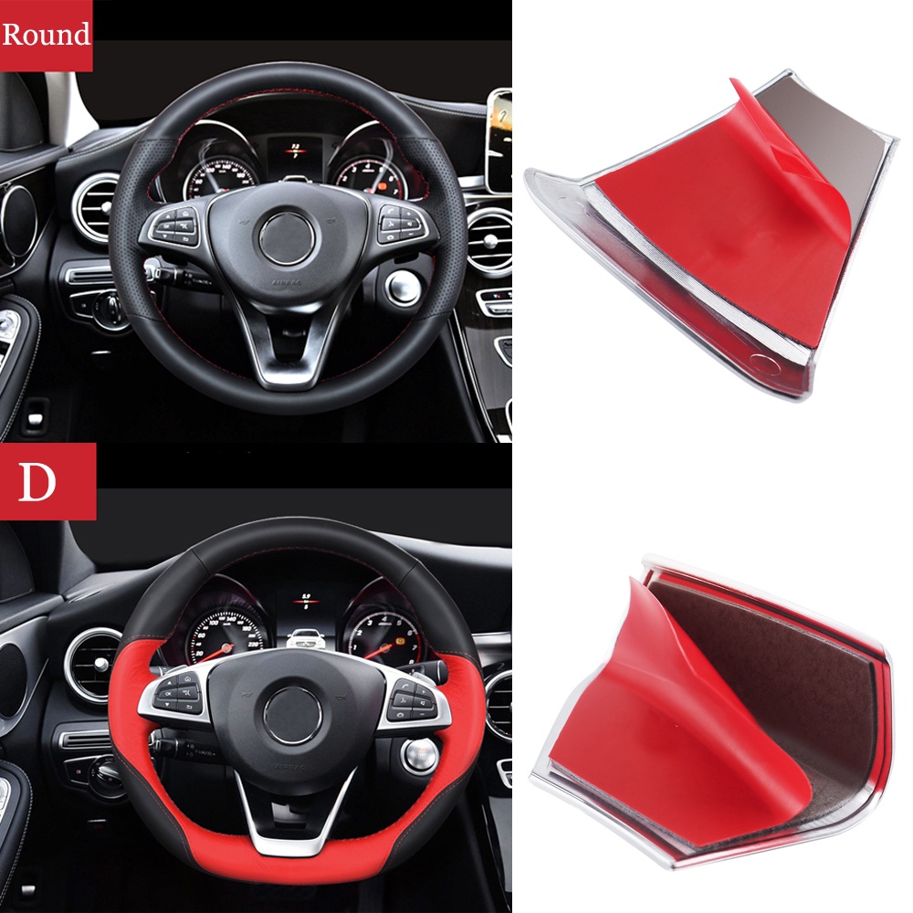 20X 3d Metal Car Steering Wheel Sticker Cover For AMG Mercedes-benz ...