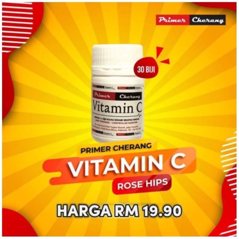 [READY STOCK] VITAMIN C ROSE By Klinik Primer Cherang Original ...