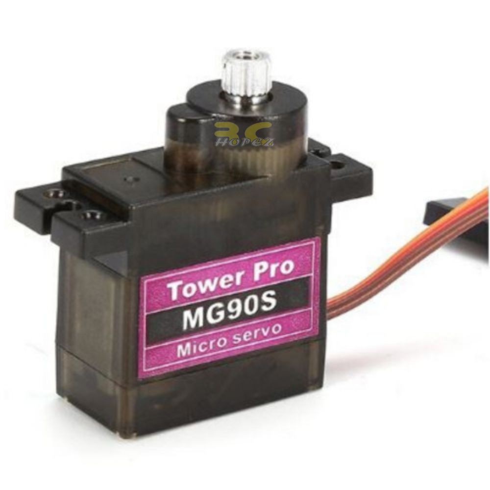 TowerPro MG90S 9g Micro Analog Metal Gear Servo 180 Degree with Servo ...