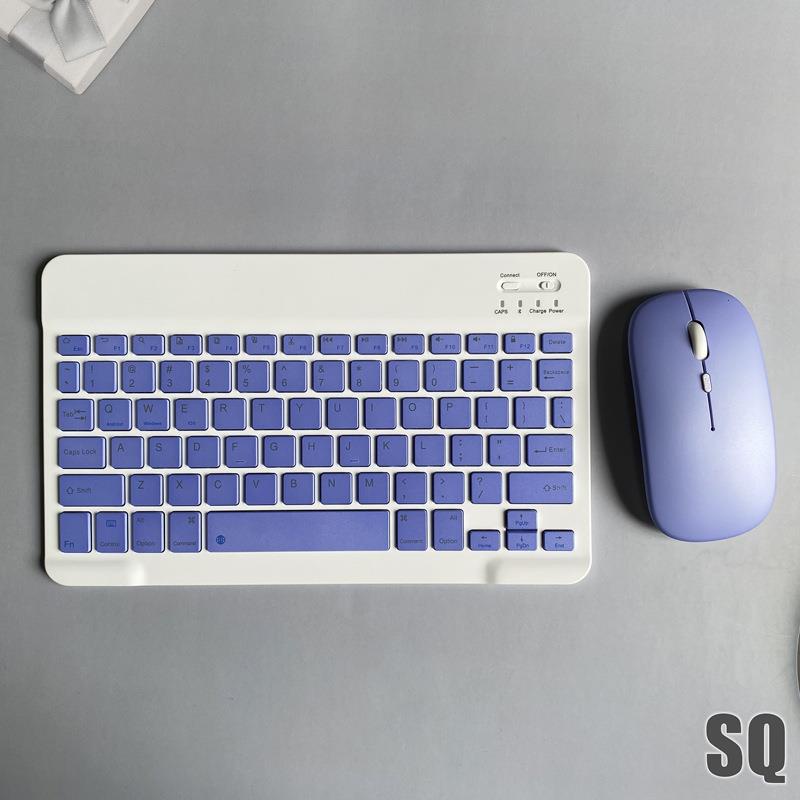 10 Inch Color Keyboard Bluetooth Wireless Mouse Set | Shopee Malaysia