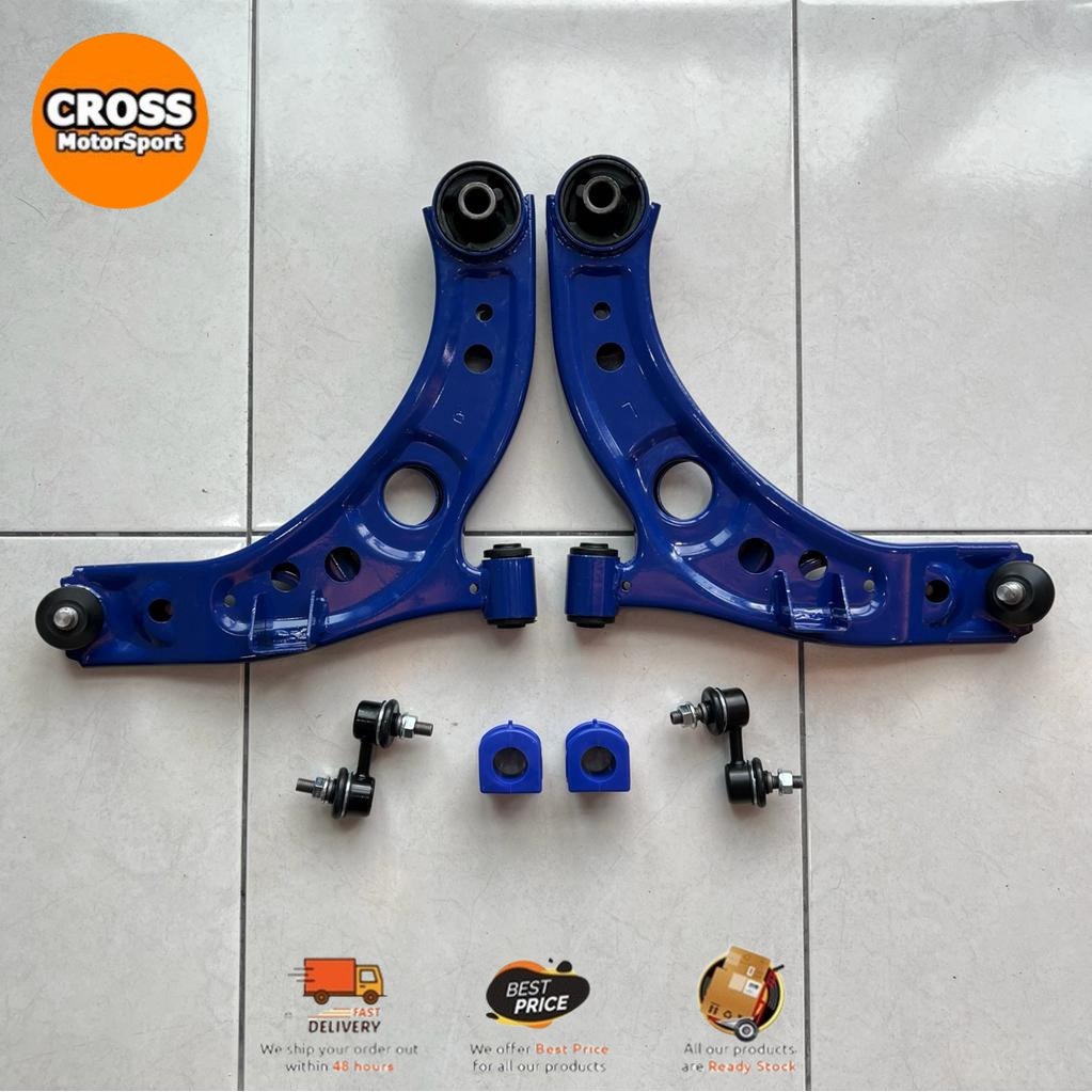 MARS HEAVY DUTY LOWER ARM SET WITH STABILIZER LINK & STABILIZER BAR ...