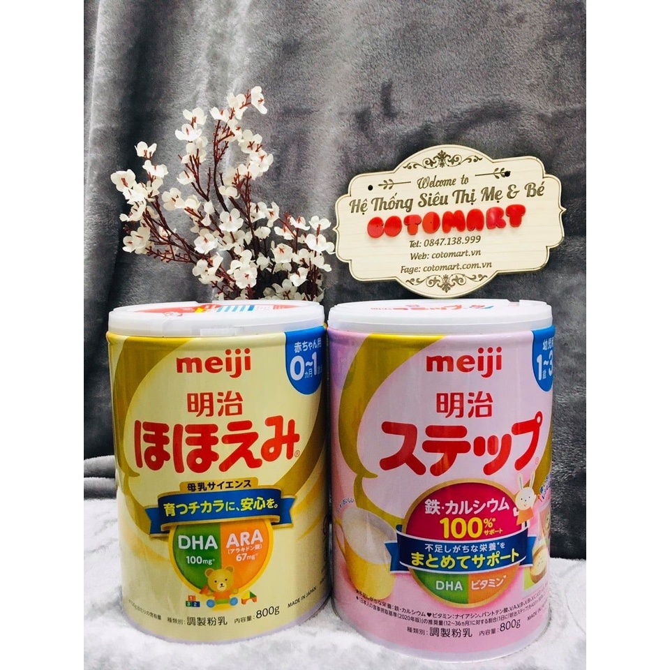 Japanese Meiji milk can 800g | Shopee Malaysia