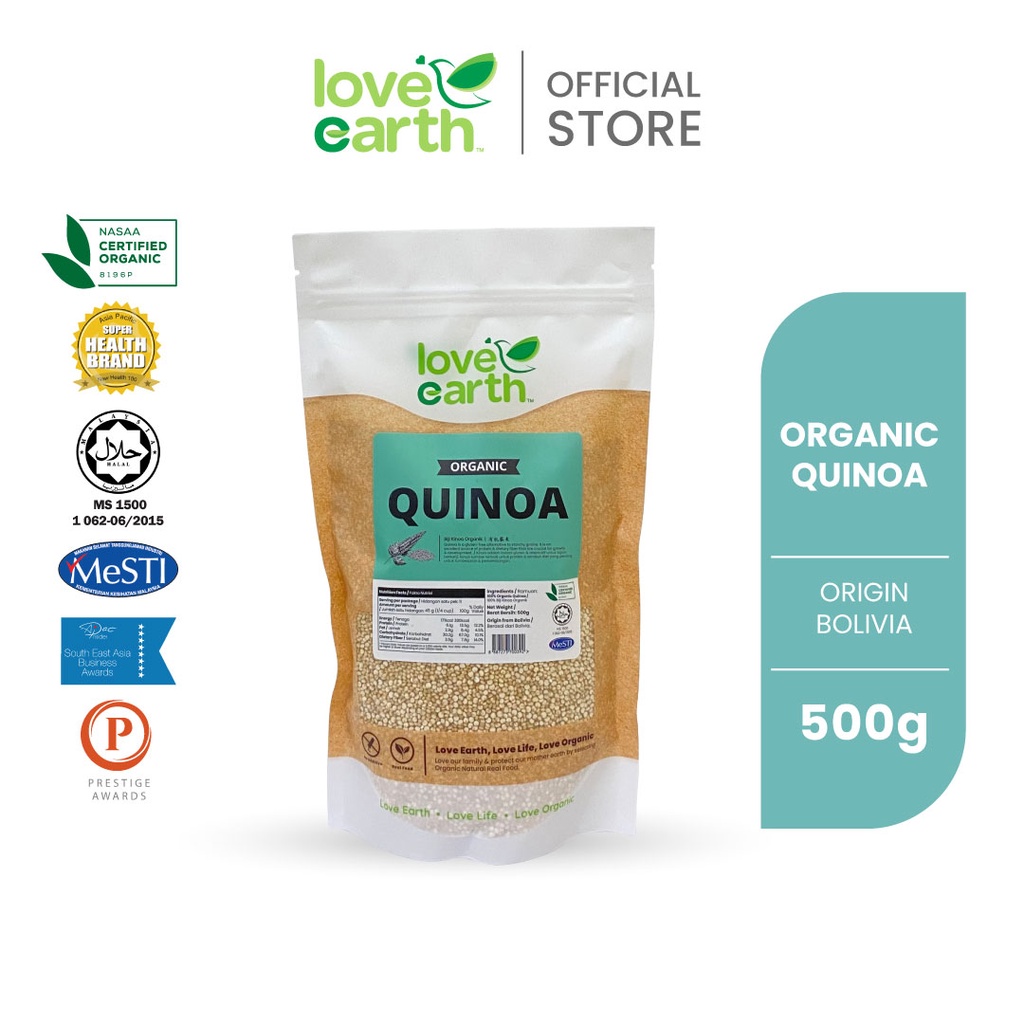 Love Earth Organic Quinoa 400g | Shopee Malaysia