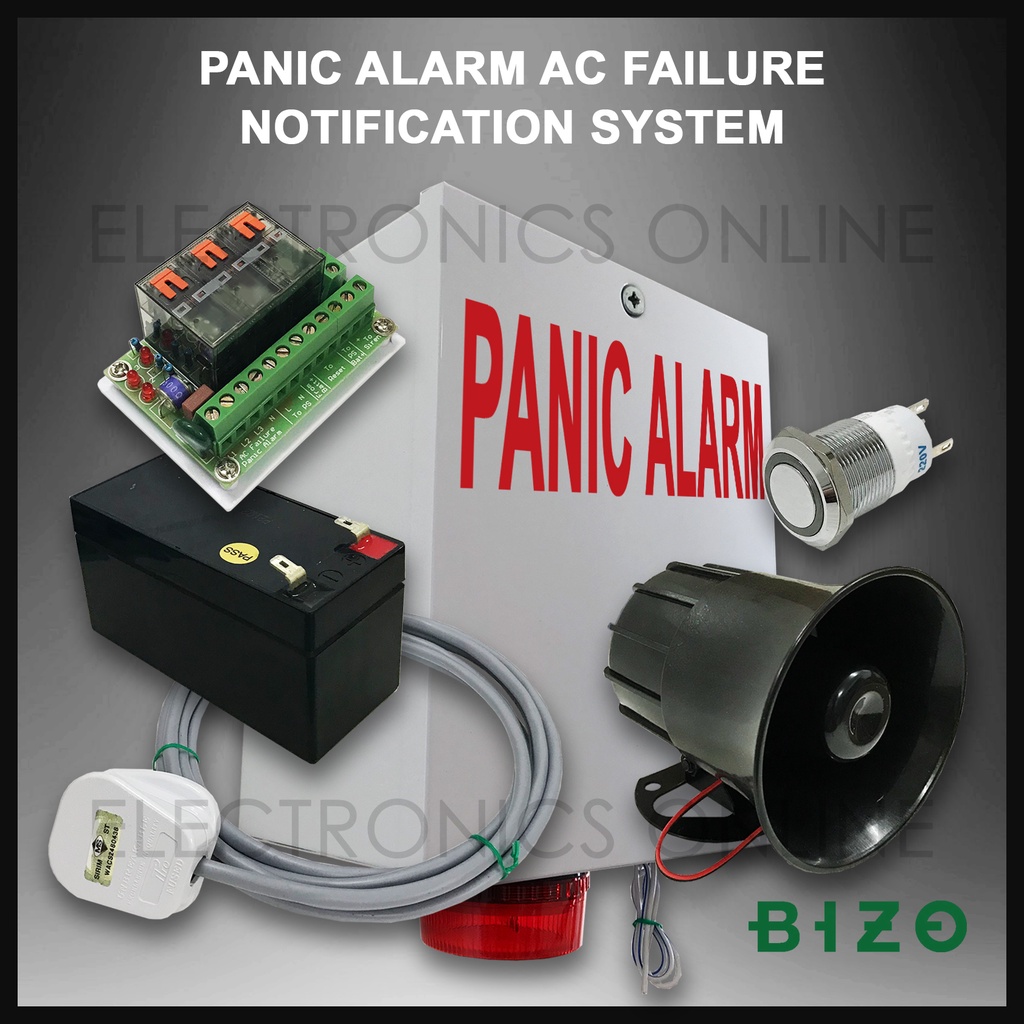 Panic Alarm AC Failure Single Phase 2 phase 3 Phase Security CCTV ...