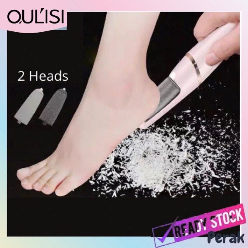 OULISI Foot Callus Scrub Electronic File Rechargeable Waterproof ...
