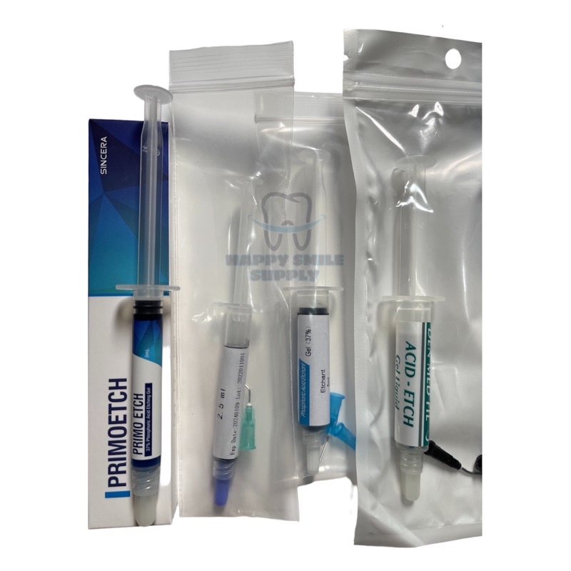 Etchant Gel Etching Gel Dental 37% Semi Phosphoric Acid Etchant Primoetch DenMedFil Denfil ...