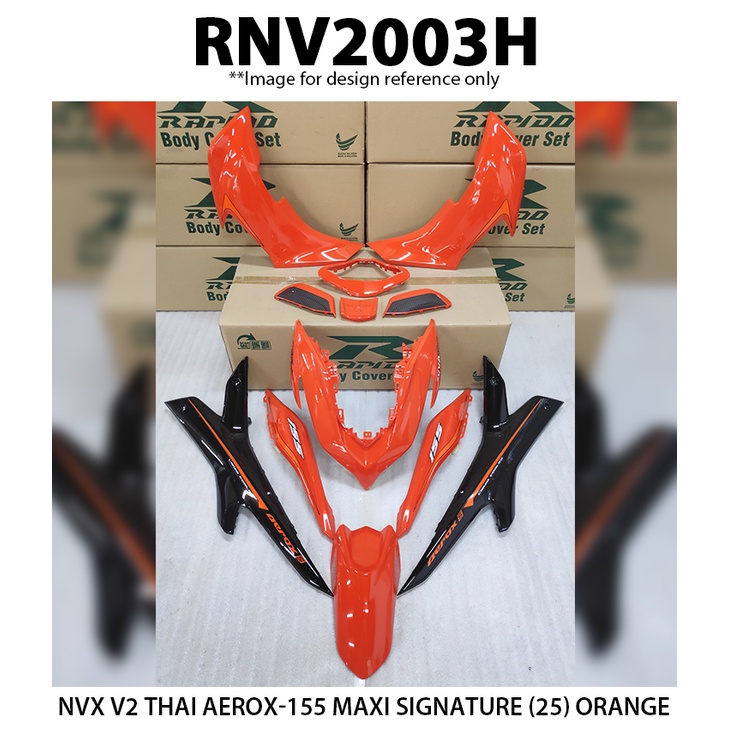 YAMAHA NVX V2 155 THAI AEROX MAXI SIGNATURE RAPIDO BODY COVER SET ...