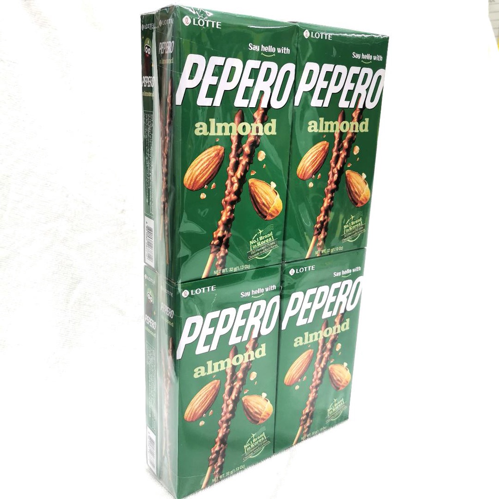 Lotte PEPERO BIG PACK - ALMOND / WHITE COOKIE / SNOWY ALMOND / CHOCO ...
