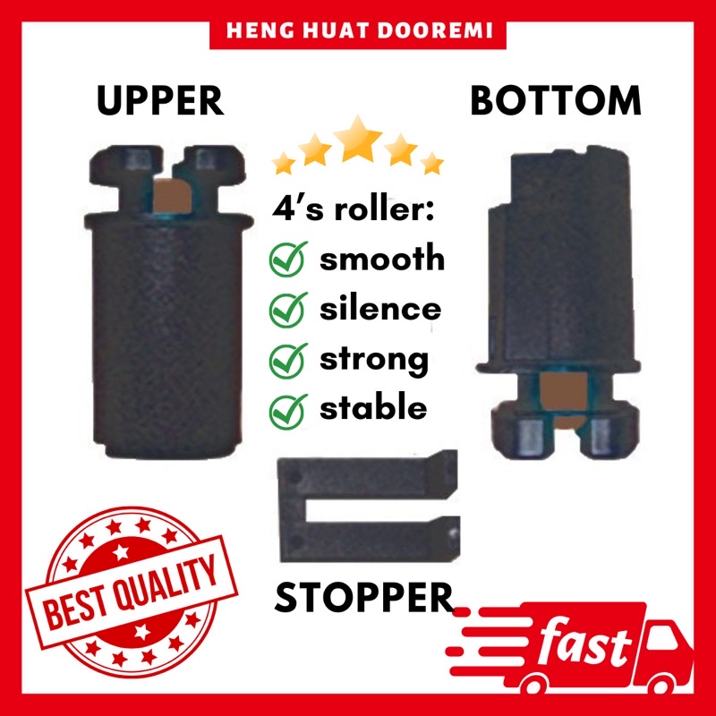 Bi-fold Aluminum Door Roller Replacement (upper, bottom, stopper ...