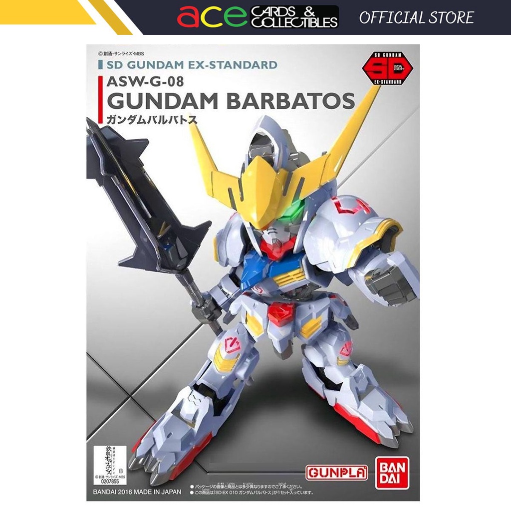 Gunpla SD Gundam EX-Standard Gundam Barbatos | Shopee Malaysia