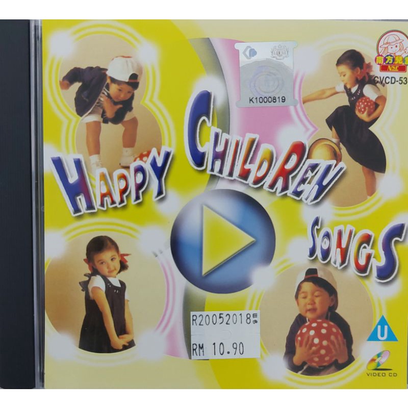 Original VCD Happy Children Songs | Shopee Malaysia
