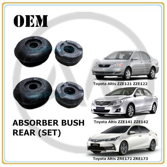 Toyota Altis ZZE121 ZZE122 ZZE141 ZZE142 ZRE142 ZRE143 ZRE172 ZRE173 ...